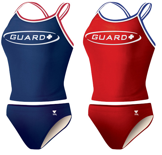 Tyr Female Guard Dimaxback Tankini Swimsuit Tmgu1a Navy Or Red
